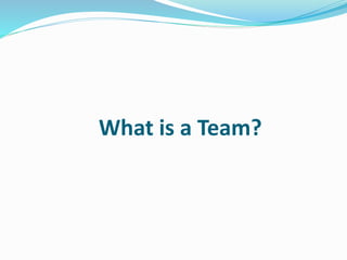 Team & their Types | PPTX