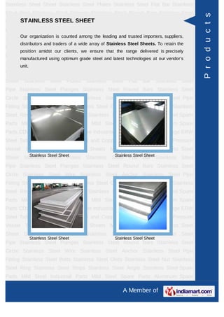 Team Trading Corporation, Chennai, Mild Steel and Stainless Steel ...