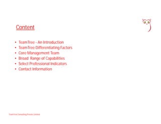 Team Tree Capability Statement 2011 12 | PDF | Human Resources | Business