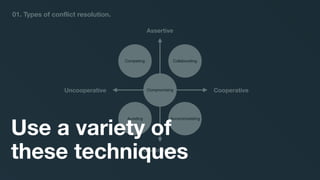 Team troubles — techniques to solve conflict | PPT