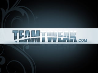 Team Tweak 1 | PPT