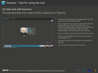 Team up manual | PPT