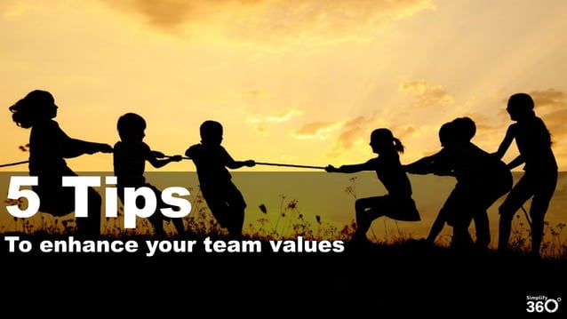 5 Tips To Enhance Your Team Values | PPT