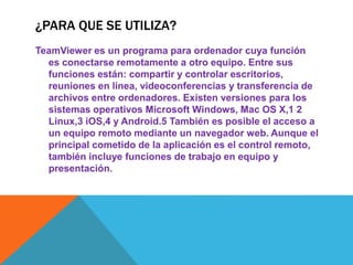 Teamviewer | PPTX