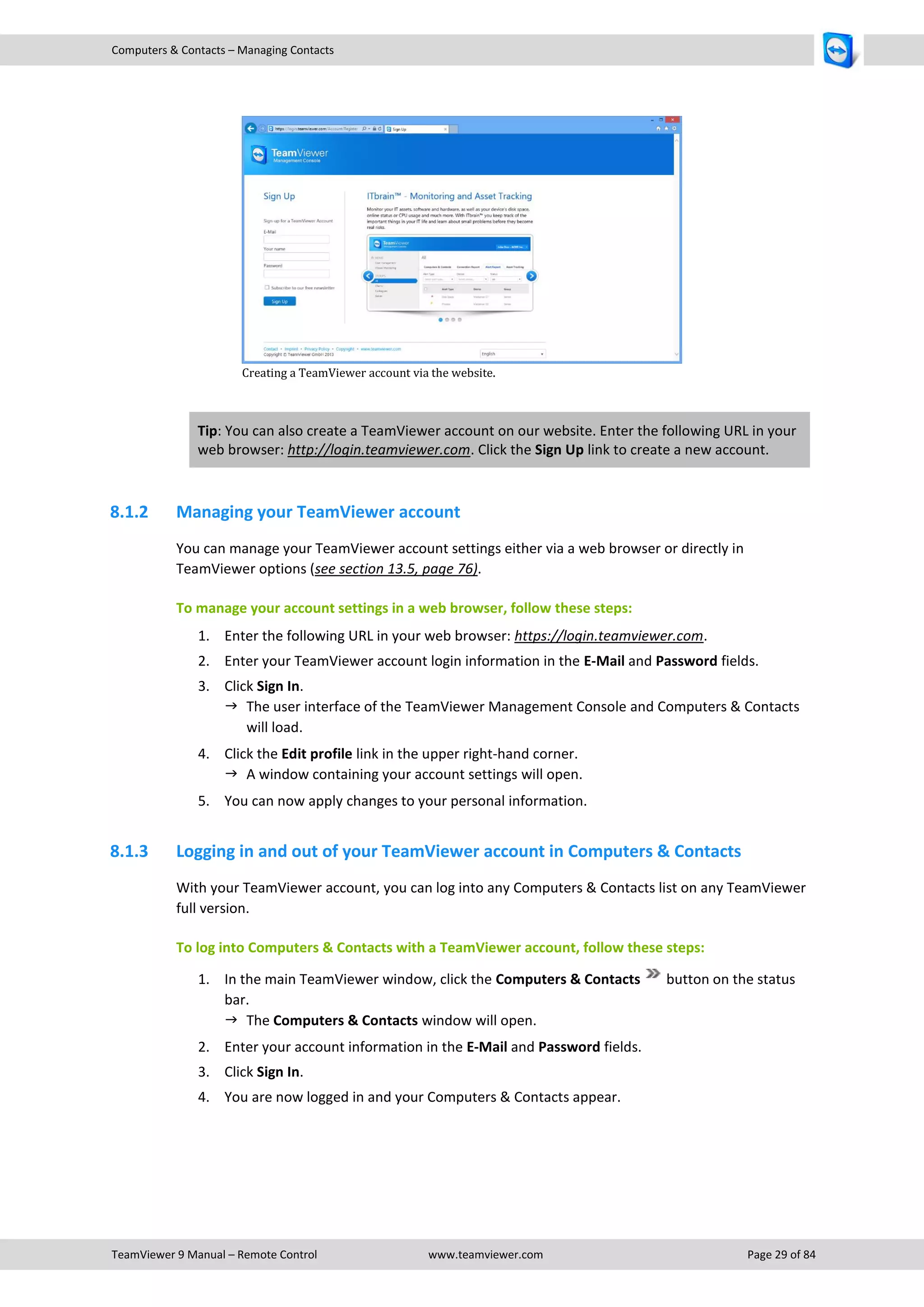 Team viewer9 manual-remotecontrol-en | PDF