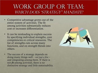 Team vs groups | PPT
