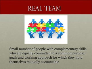 Team vs groups | PPT