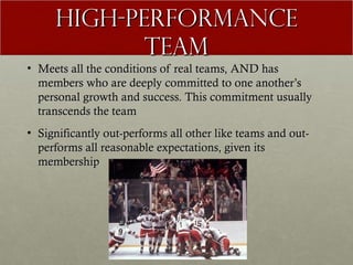 Team vs groups | PPT