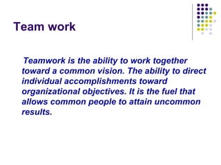 Teamwork | PPT