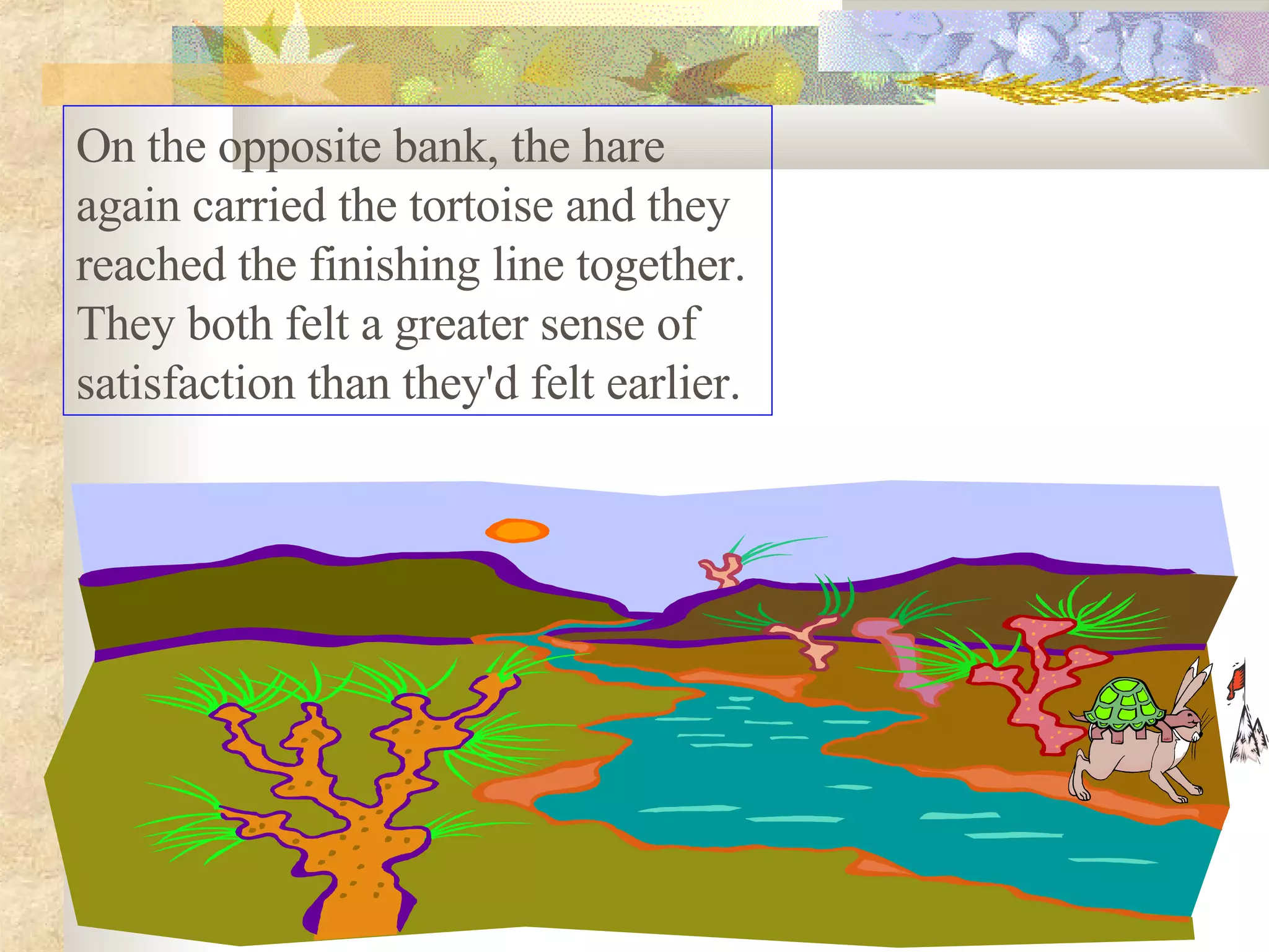New Version of Tortoise and Hare story | PPT