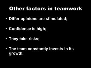 Teamwork | PPT
