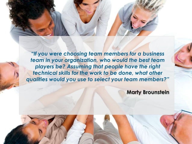 How to be an Effective Team Player | PPTX