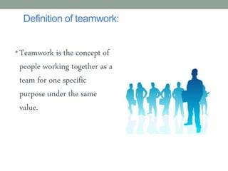 Team work | PPT