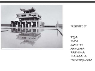 LE CORBUSIER GOVERNNERS PALACE CHANDHIGARH | PPTX