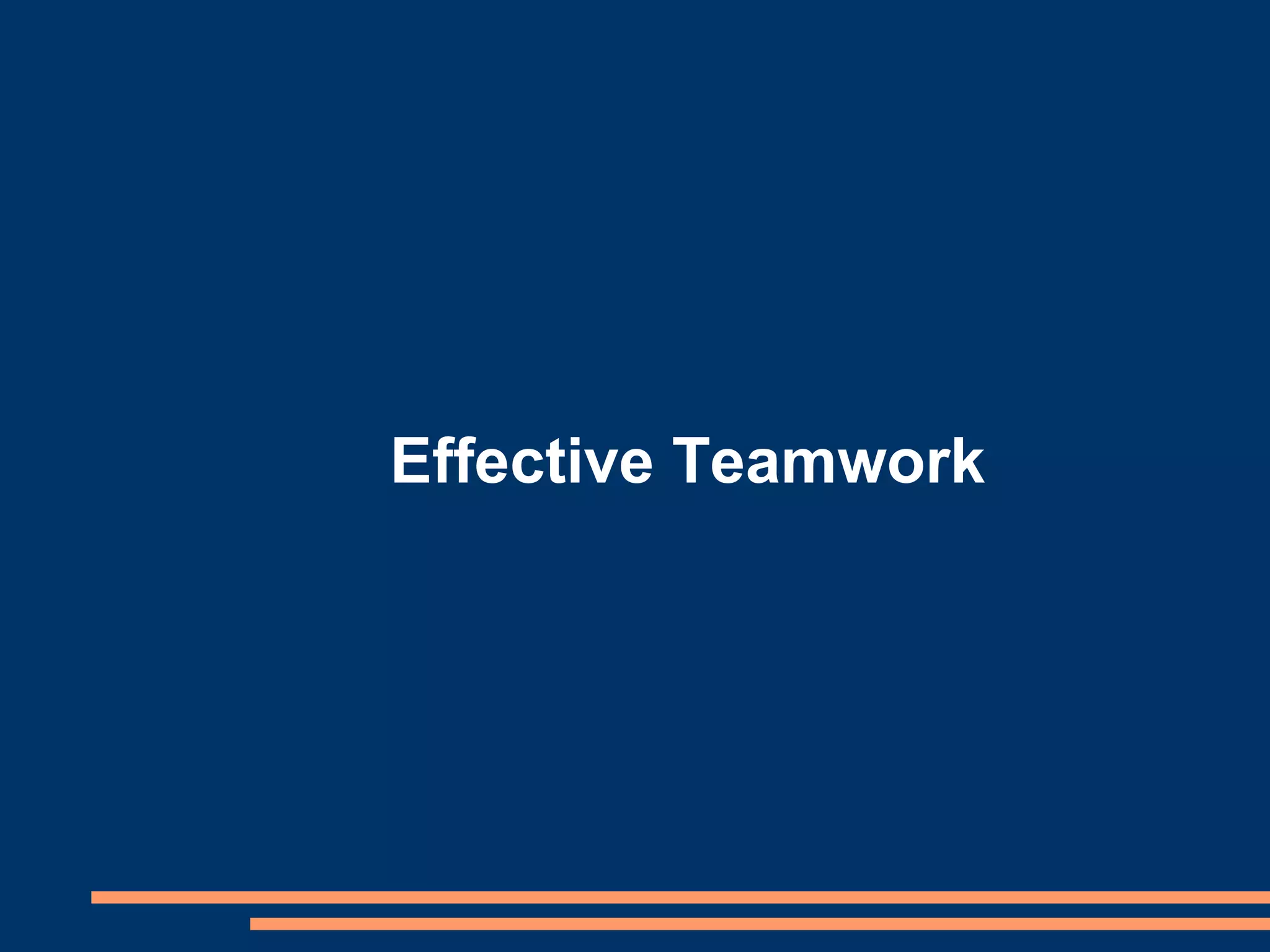 Teamwork: The Definition | PPT