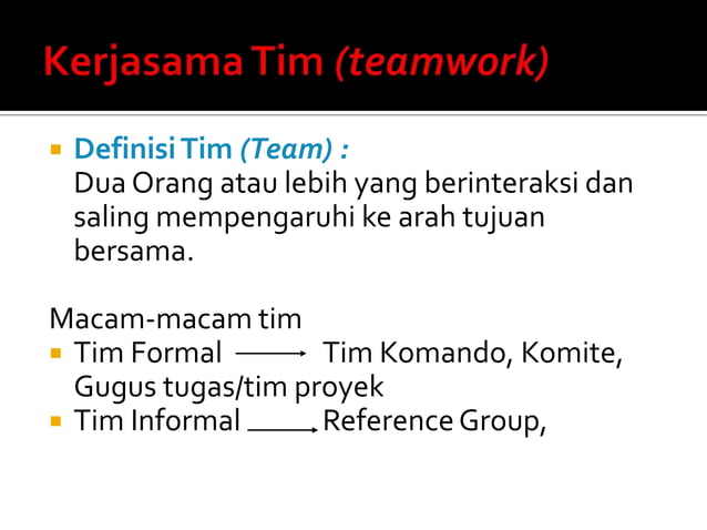 Teamwork | PPT