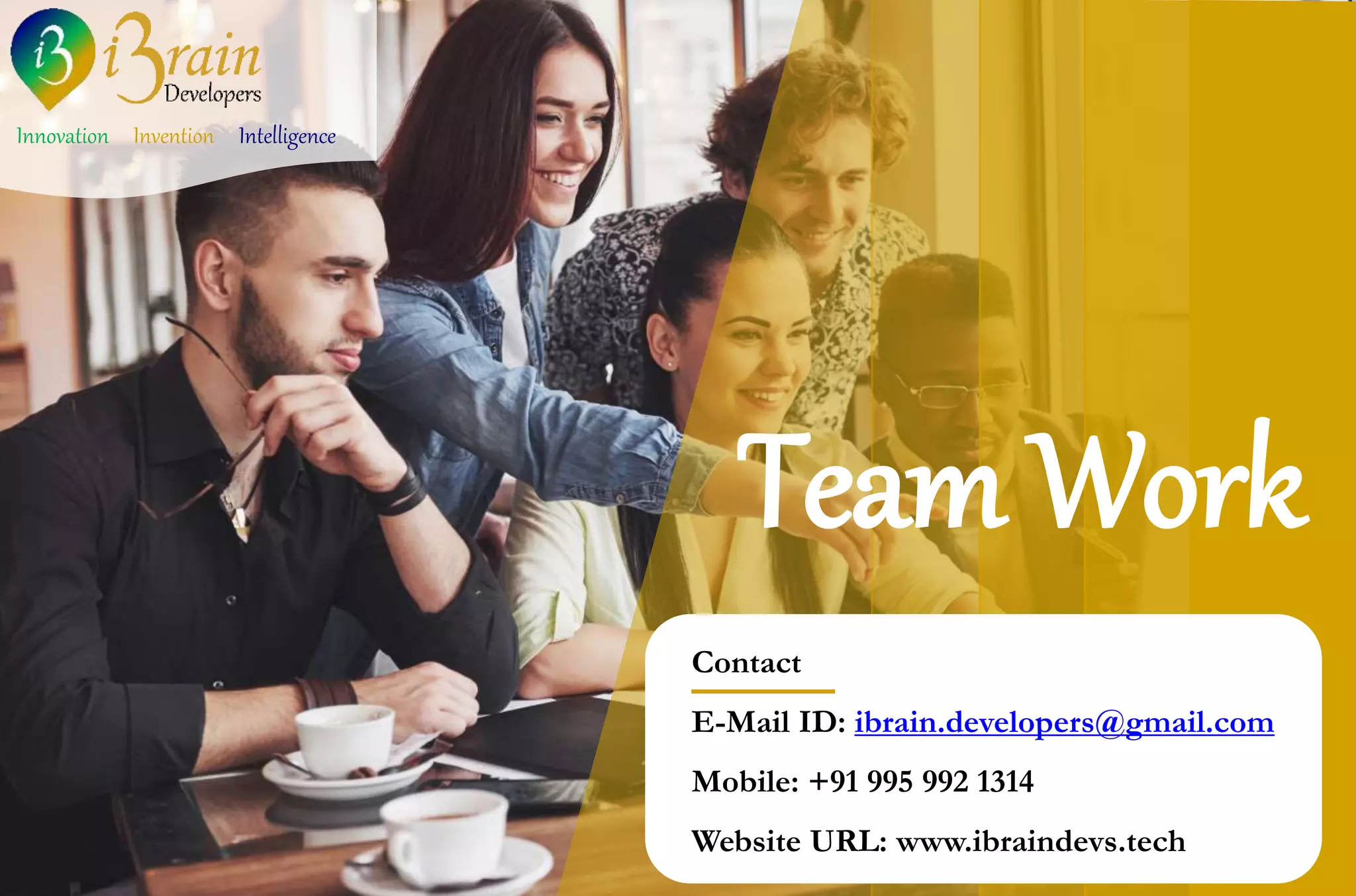 Teamwork - The ways to improve your team-spirit | PPTX