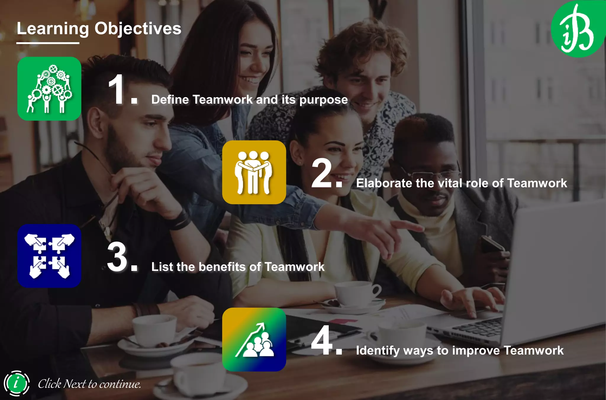 Teamwork - The ways to improve your team-spirit | PPTX
