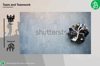 Teamwork - The ways to improve your team-spirit | PPTX