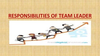 Team work- purposes, characteristics, techniques and stages of team ...