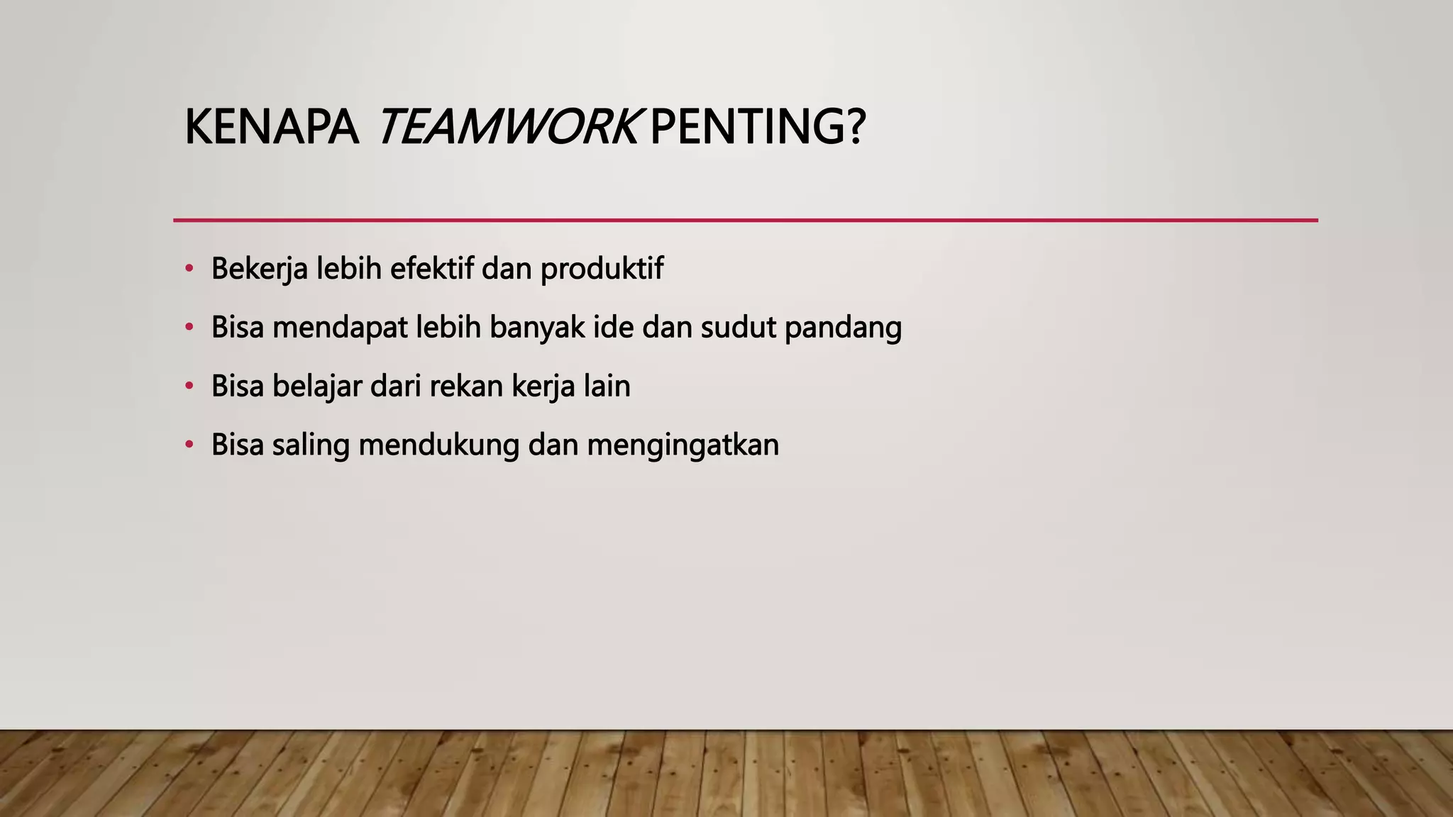team WORK.ppt