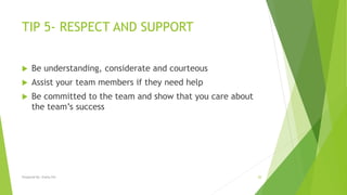 Team work - Sneha D Pai | PPT