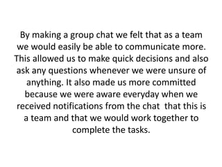 Teamwork participation | PPTX