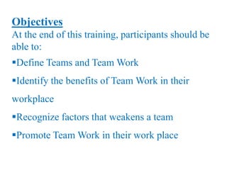 Team Work | PPT