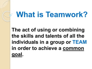 How to make Teamwork "work" by Steven SSAMBA | PPTX
