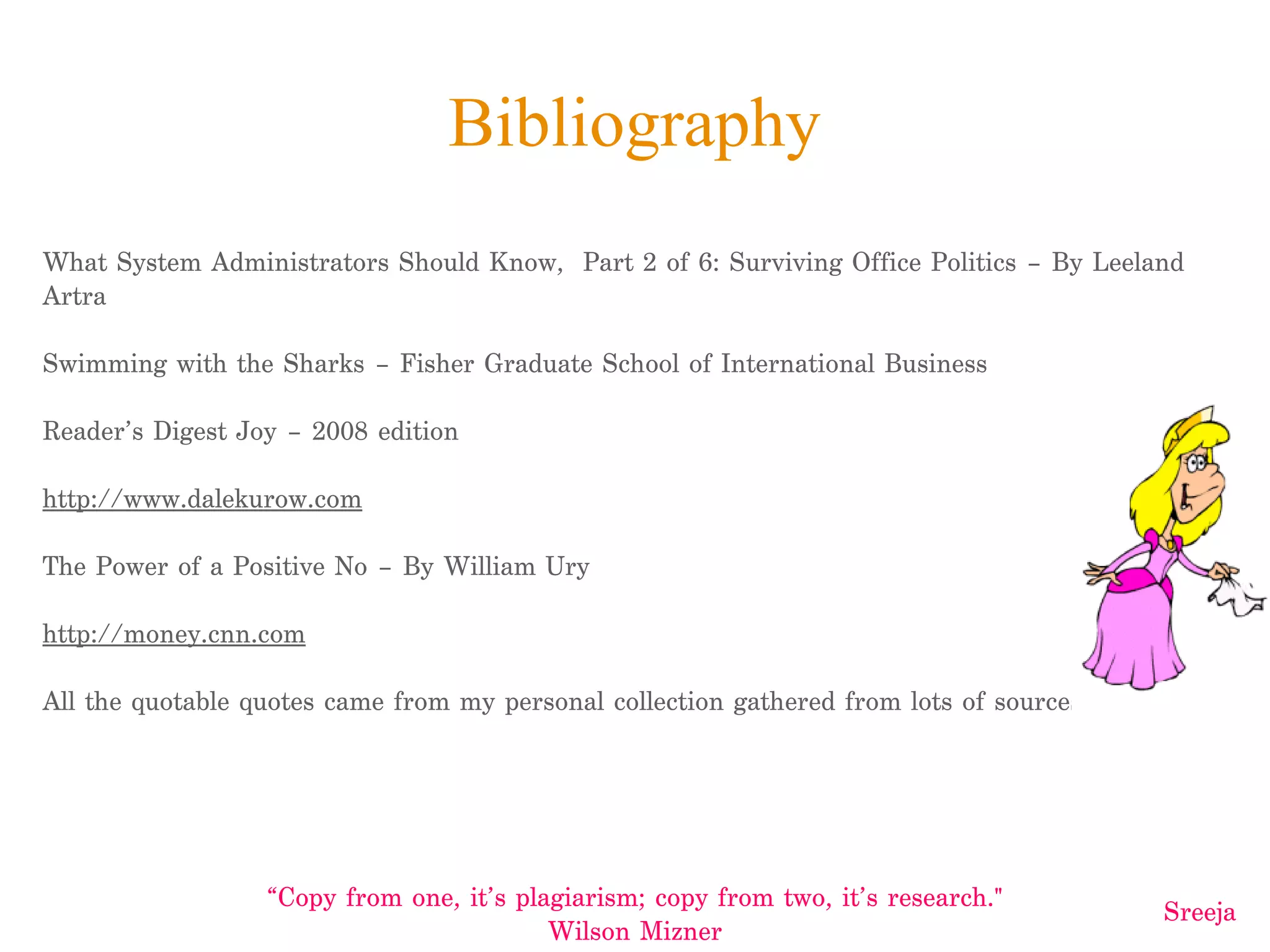 Team work - Surviving office politics | PPT