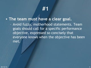 Teamwork 101 (1) | PPT