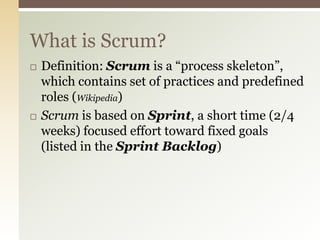 Teamwork and agile methodologies | PPTX | Resume Writing and Advice ...