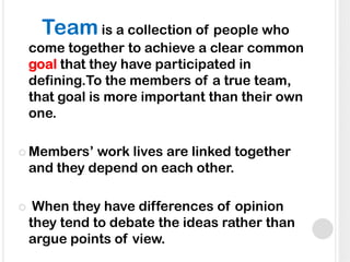 Teamwork and communication skills | PDF