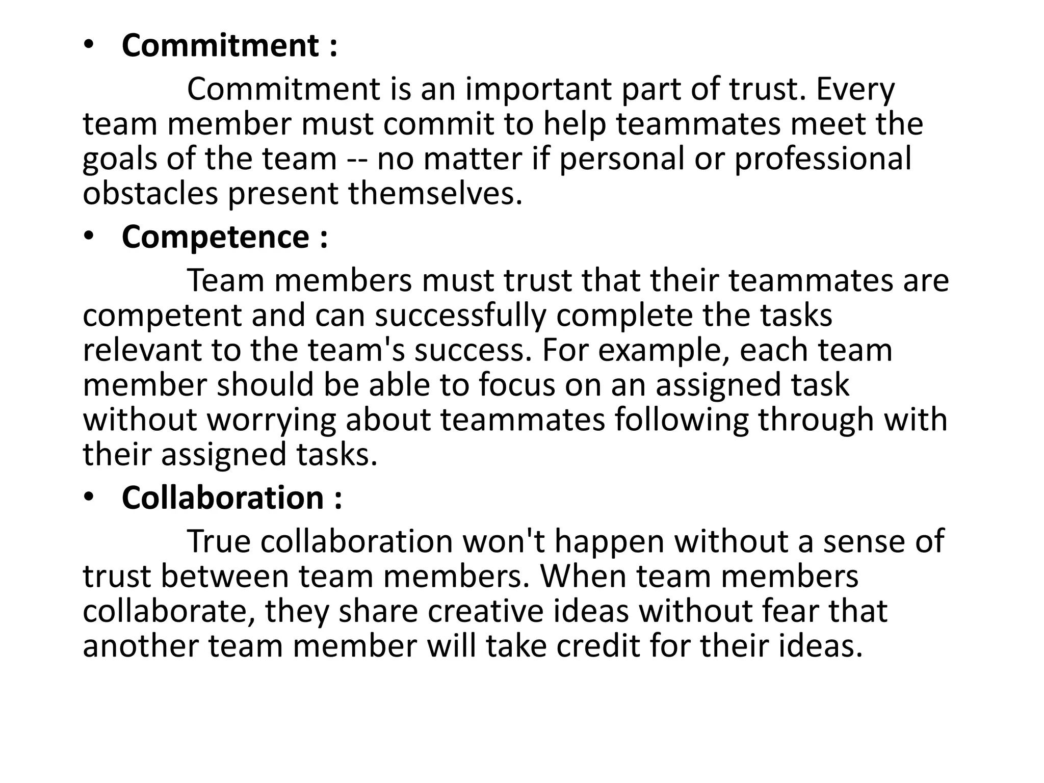 Team work and team building | PPTX