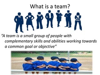 Team work and team building | PPTX