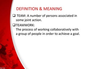 Teamwork [autosaved] | PPTX