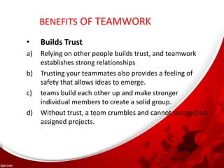 Teamwork [autosaved] | PPTX