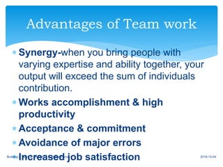 Team work best practices | PPT