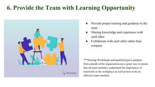 Team Work Building: How to Build Teamwork at the Professional Working ...