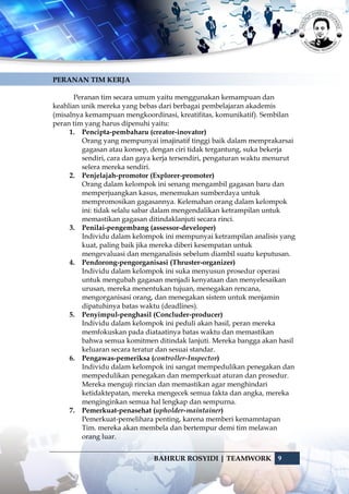 Teamwork dalam organisasi | PDF
