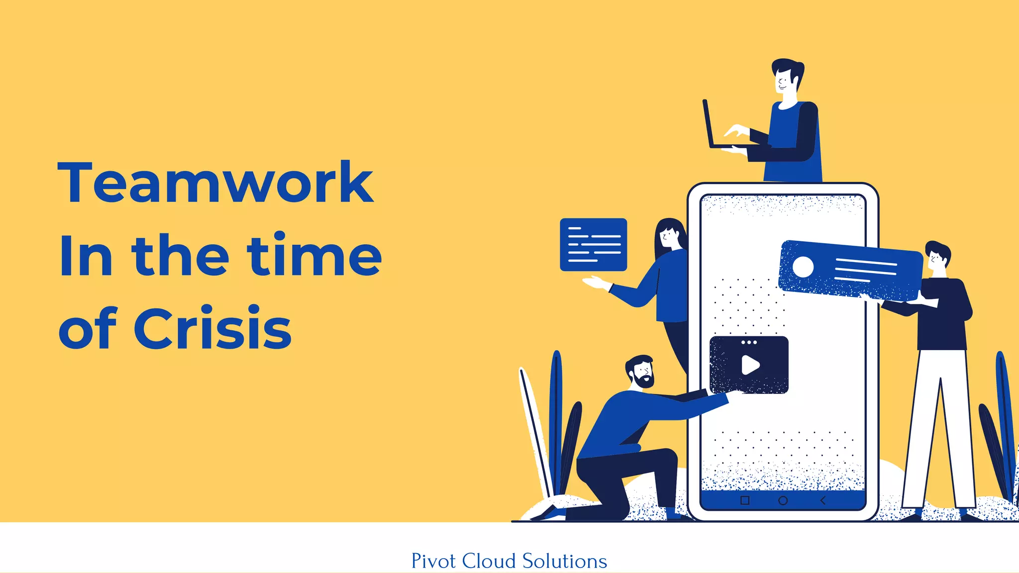 Teamwork during work from home times | PPT