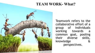 Teamwork - Soft Skill Presentation Oral Communication | PPTX