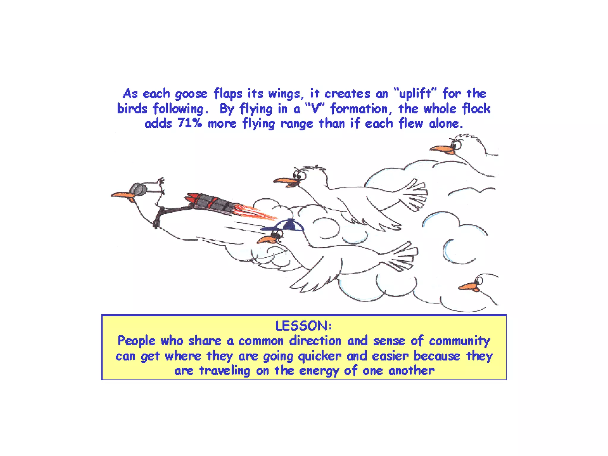 Teamwork Geese | PPS