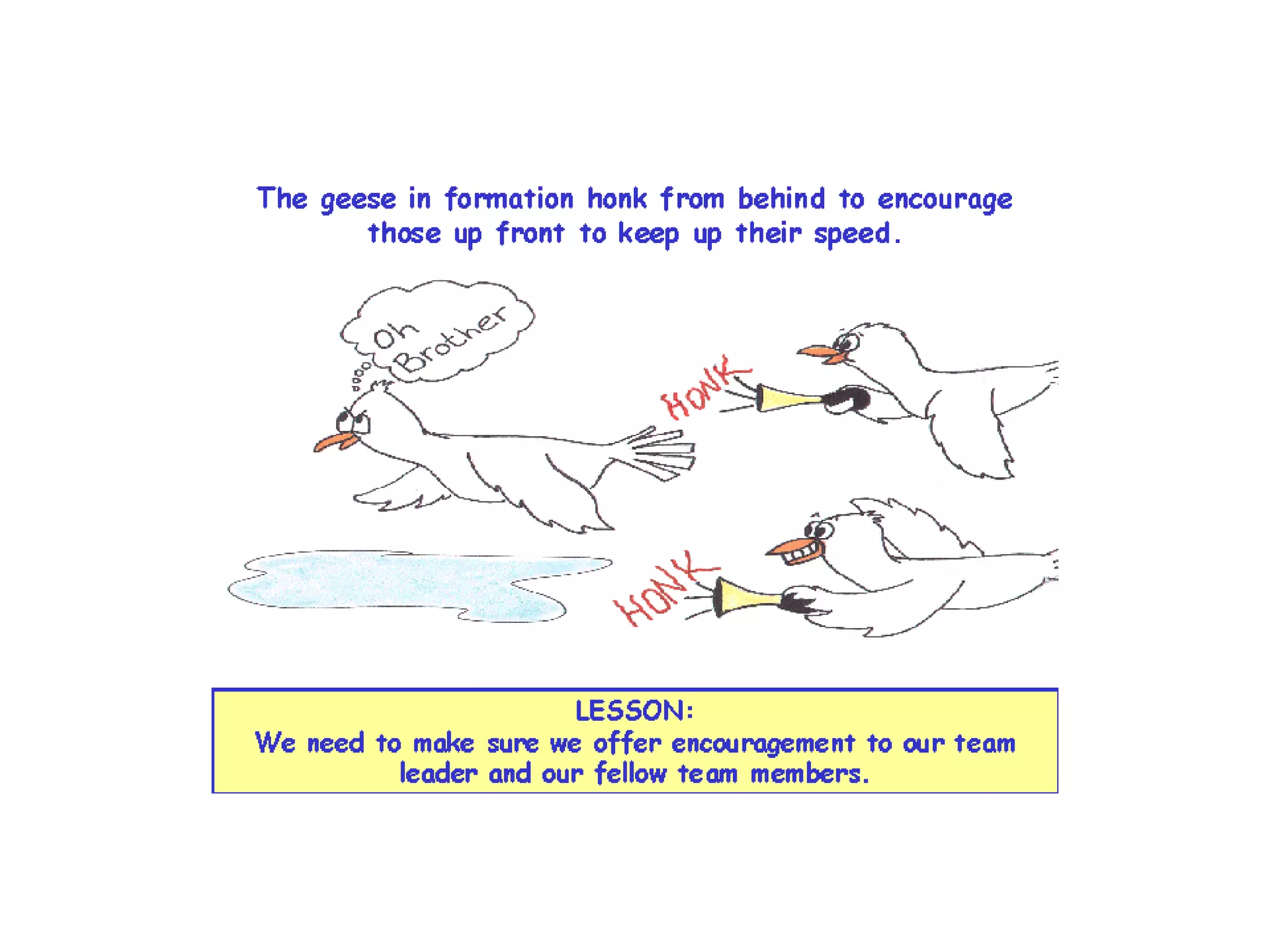 Teamwork Geese | PPS