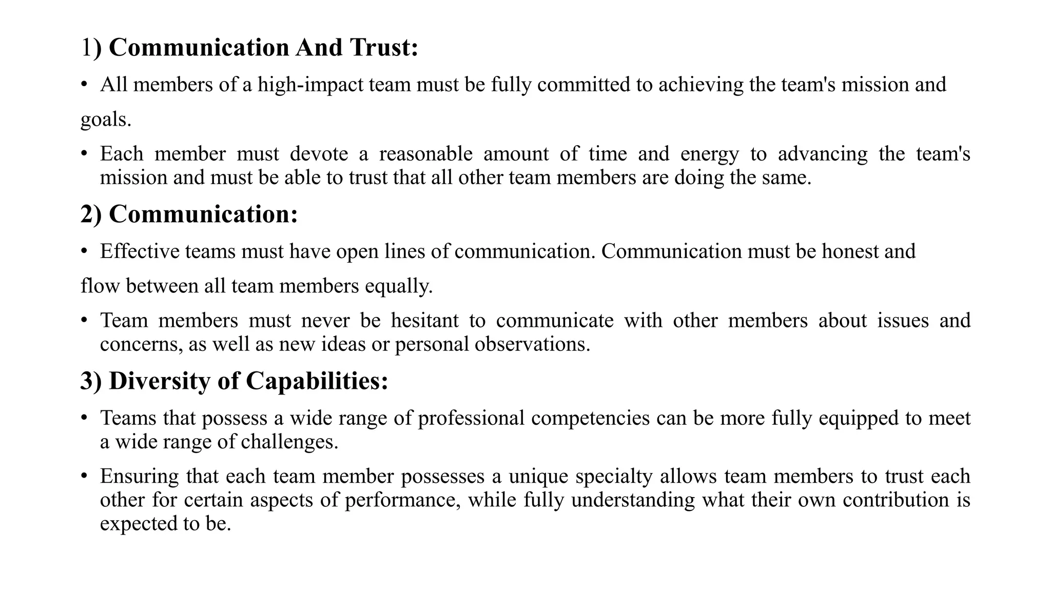 Teamwork in the workplace and ethics | PPTX