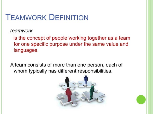 Team work & performance | PPTX