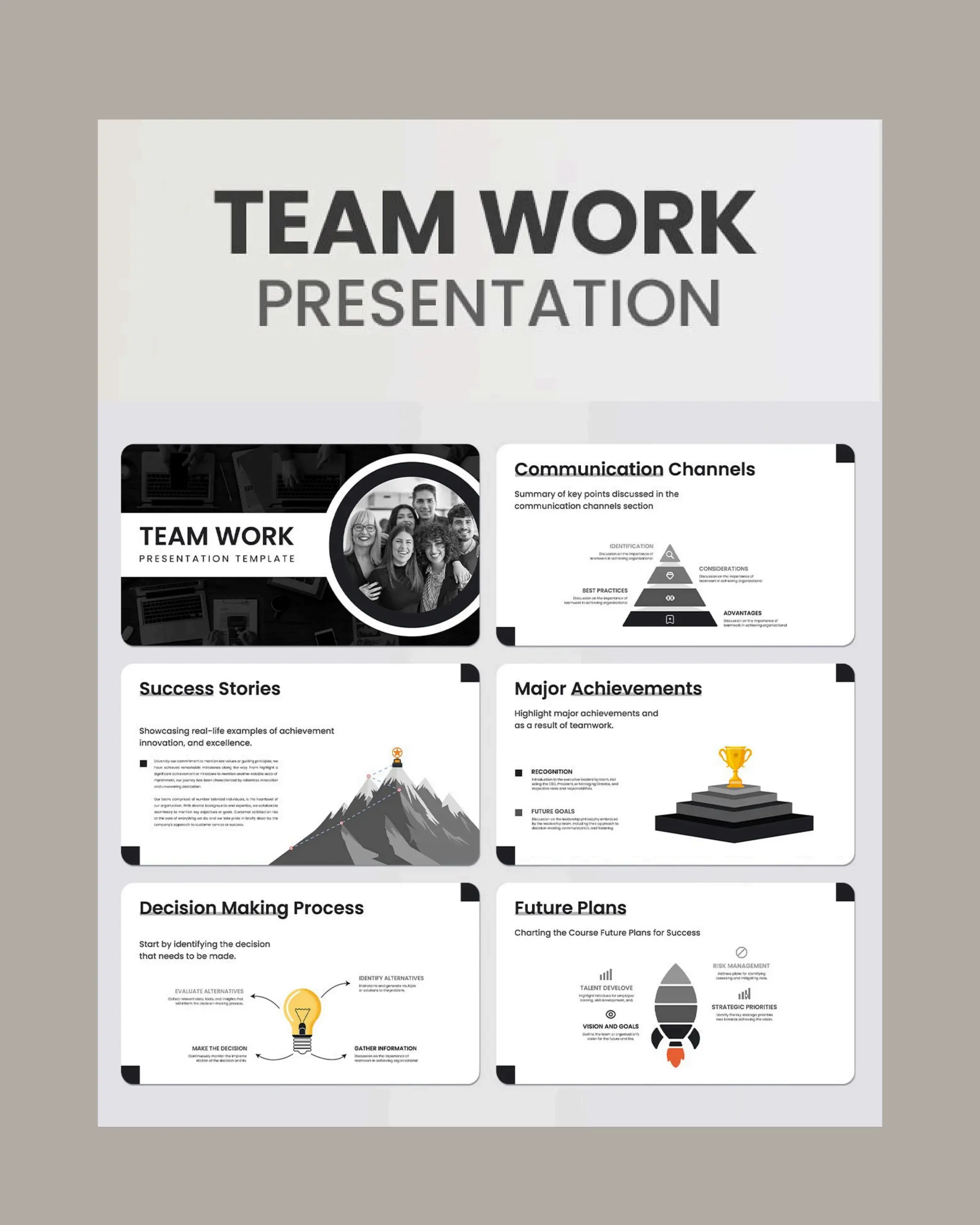 Teamwork PowerPoint Presentation | 24+ Pages Layout | PDF