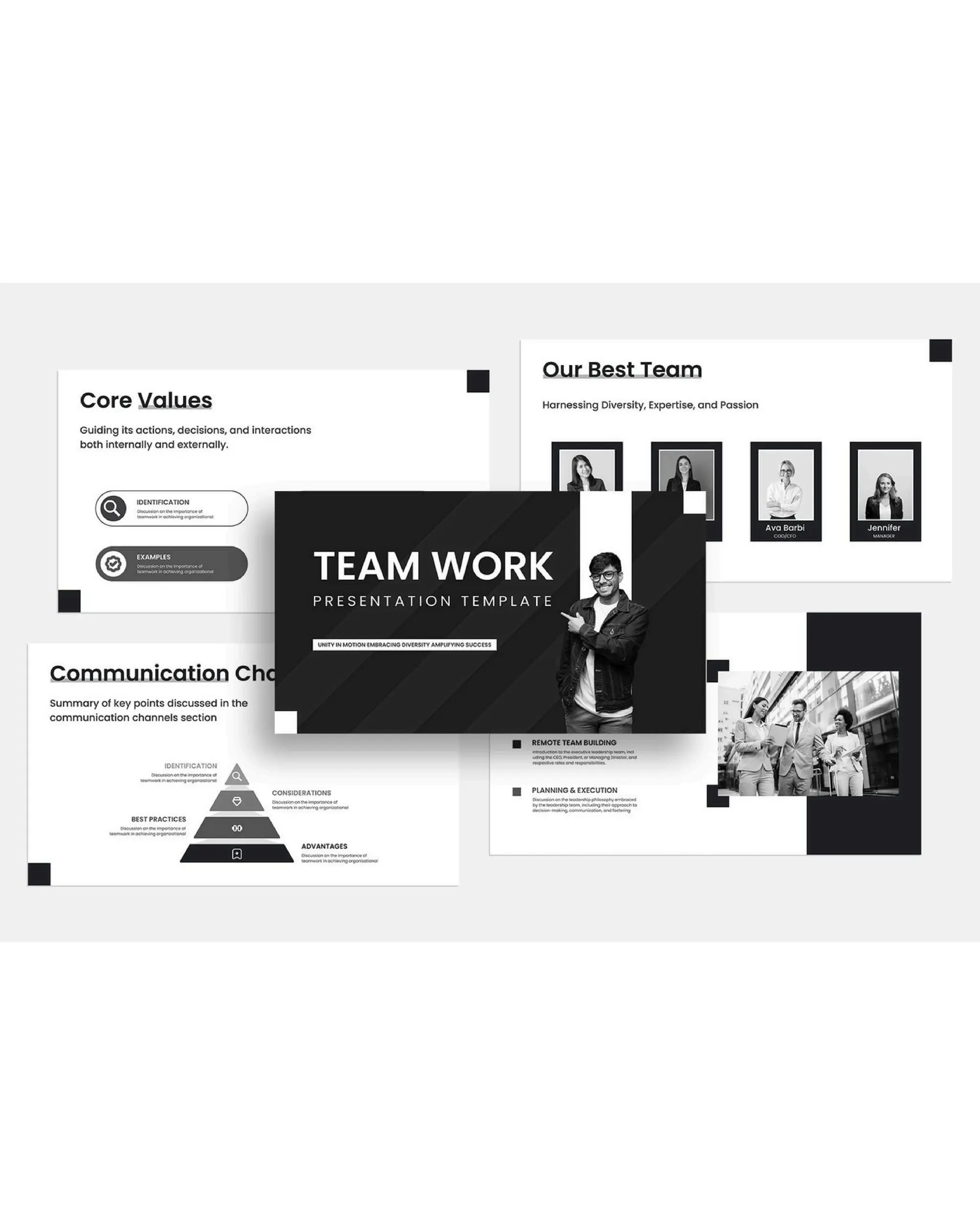 Teamwork PowerPoint Presentation | 24+ Pages Layout | PDF