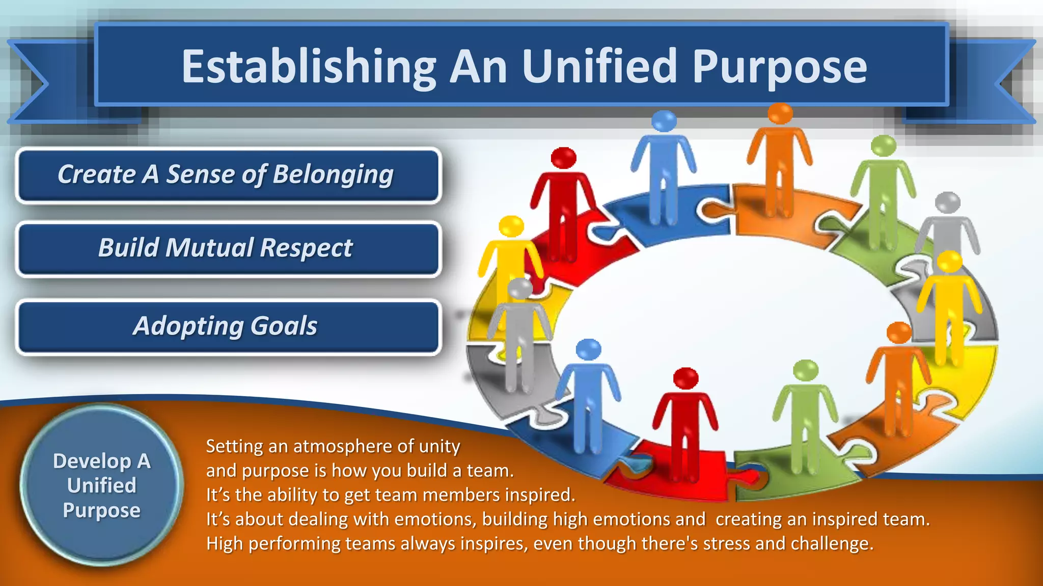 Human Resource Team Building Template | PPT