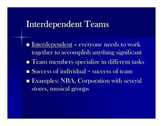 Teamwork presentation | PPT